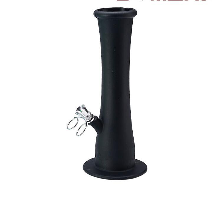 Wholesale Portable Foldable Silicone Bong Hookah With Metal Downstem ...