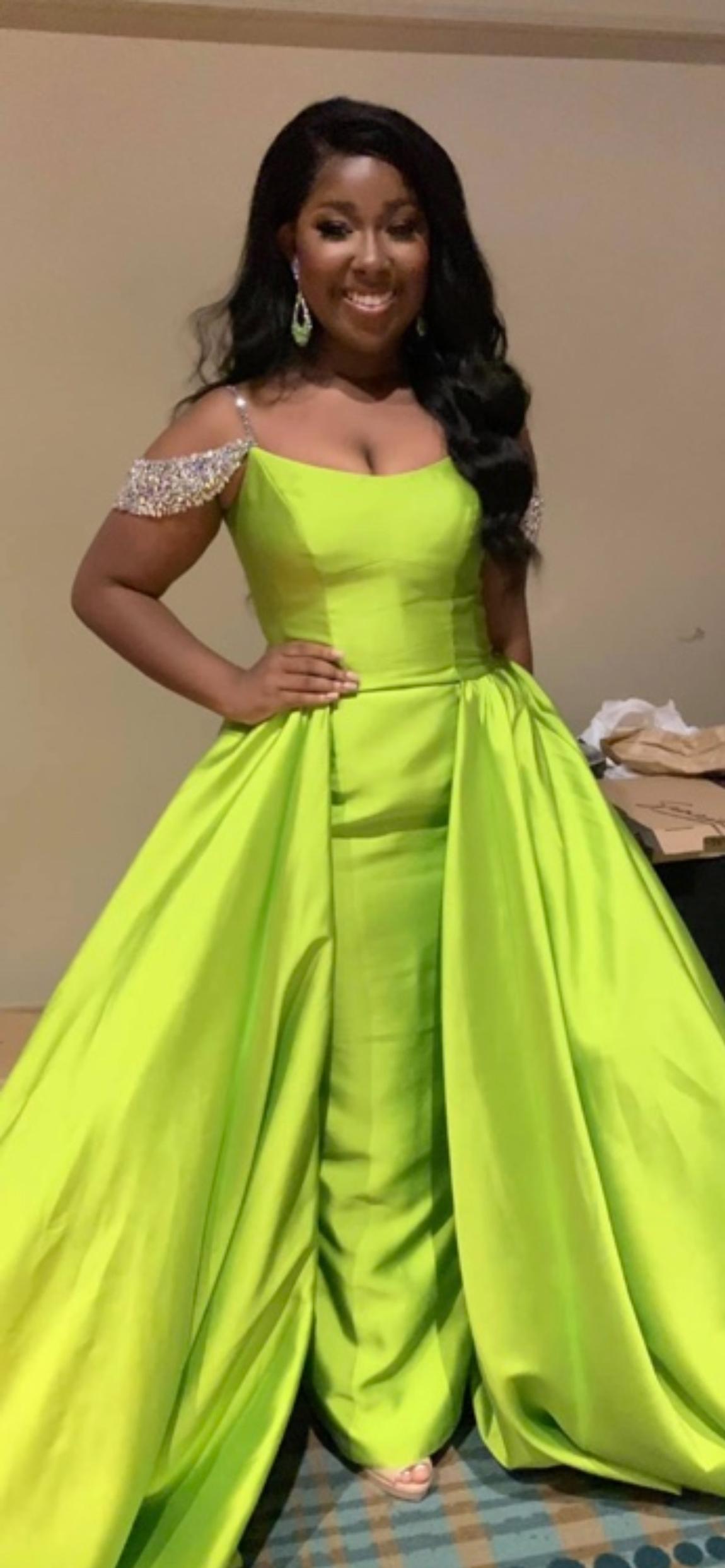 Lime Green Pageant Gowns