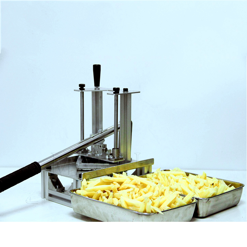 Commercial Chips Cutter Manual Vegetable Cutter With 3 Stainless Steel ...