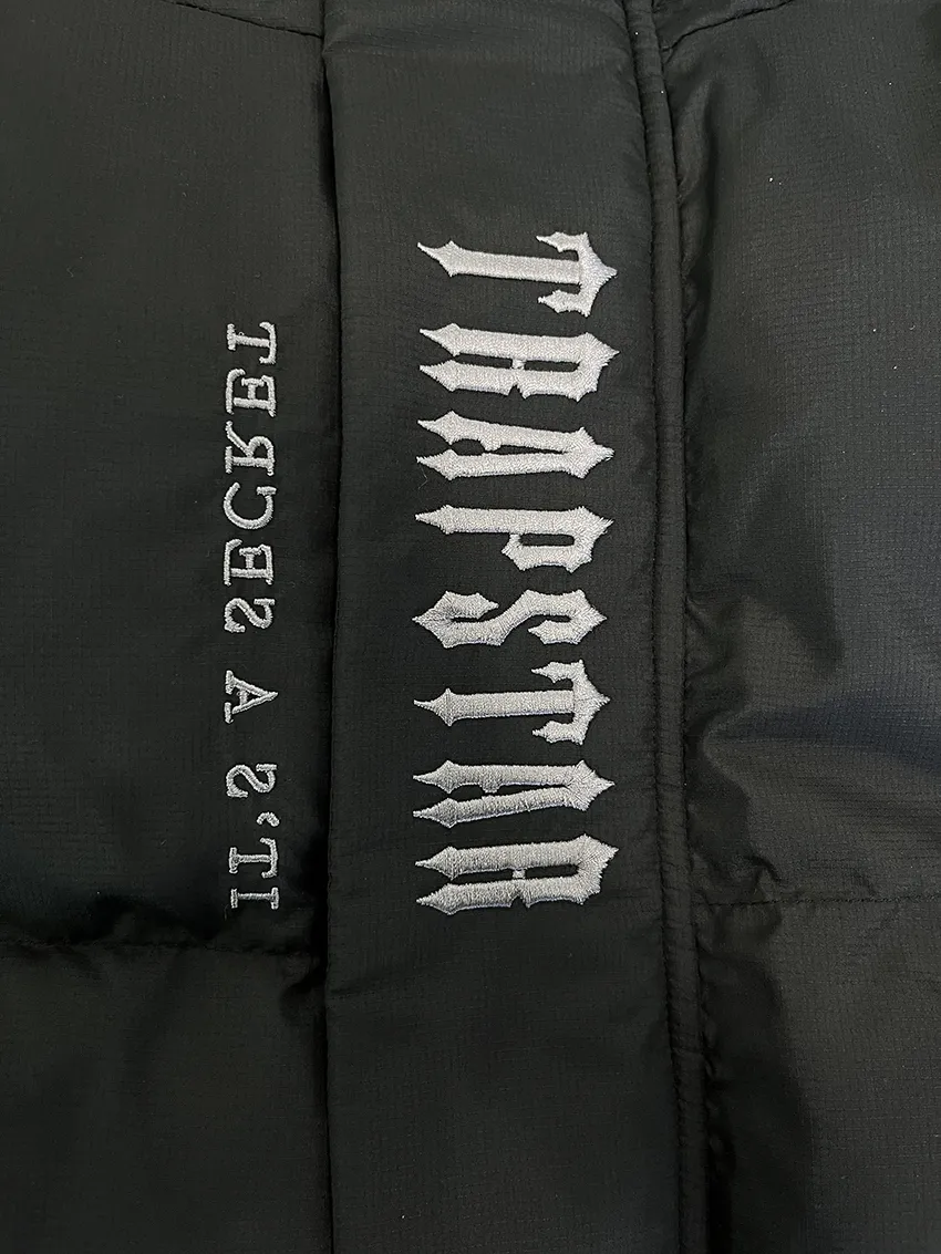 Trapstar London Decoded Hooded Puffer 2.0 Chaqueta Negra Para Hombre ...