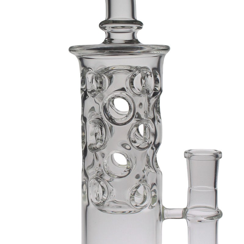 Wholesale SOL Dab Rig Glass Smoking Flower Water Pipe With 20 Holes And ...
