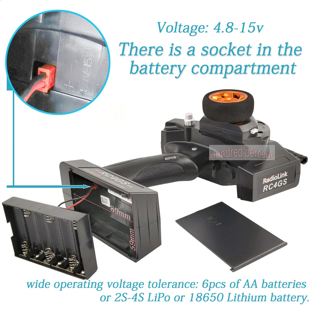 Diecast Model RadioLink RC4GS V3 24G 4CH 5CH 7CH 400M Distance Remote ...