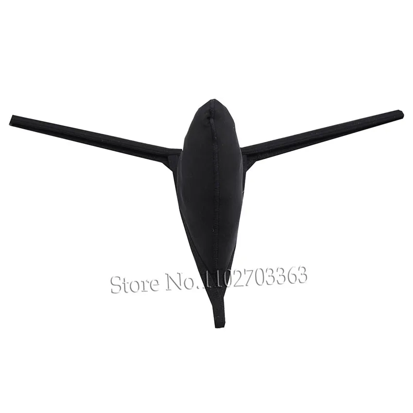 Men Spandex Thong G String Underwear Boldness T Back Mini Bikini Tangas ...