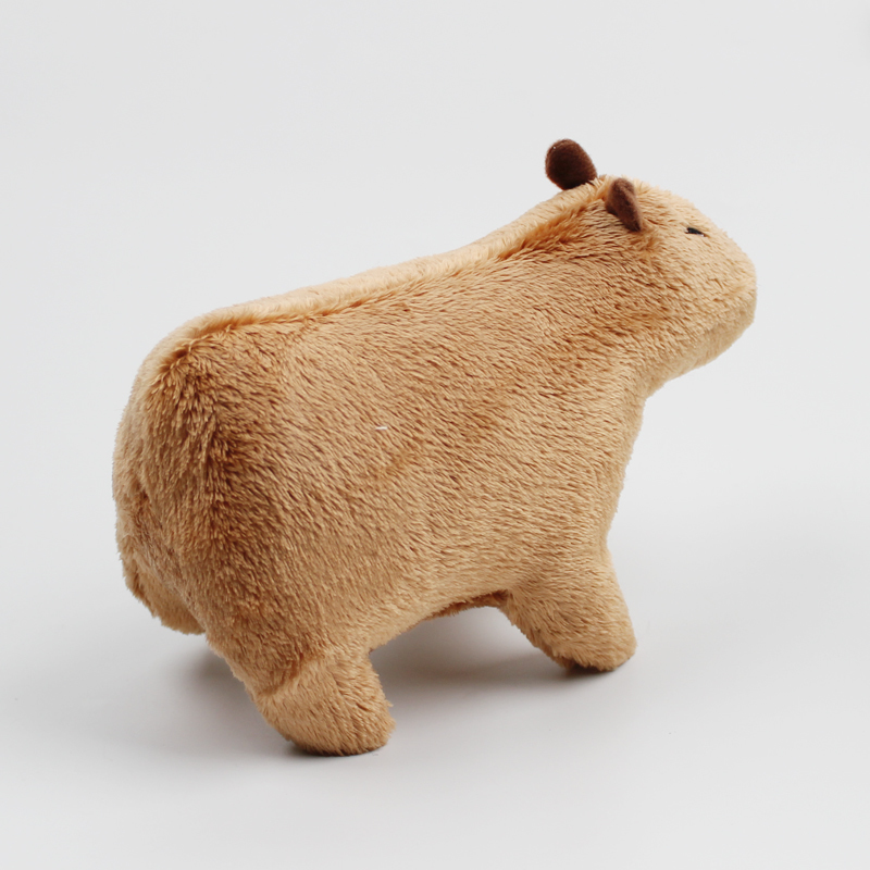 Plush Dolls 18cm Fluffy Capybara Plush Doll Kawaii Capybara Stuffed Toy ...