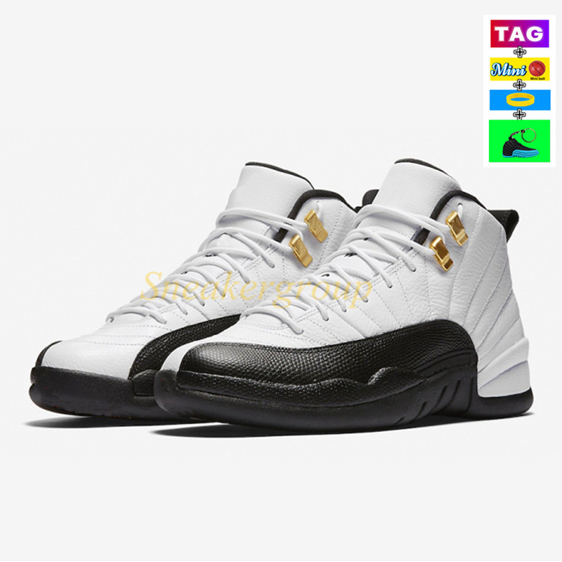 Mens Basketball Shoes Jumpman Retro 12 12s Men Designer Sneaker Stealth ...