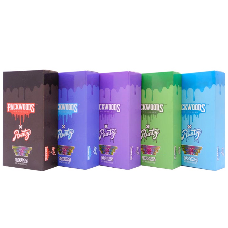 1.0ml Packwoods X Runtz Disposable Vape Cartridge E Cigarette Vaporizer ...