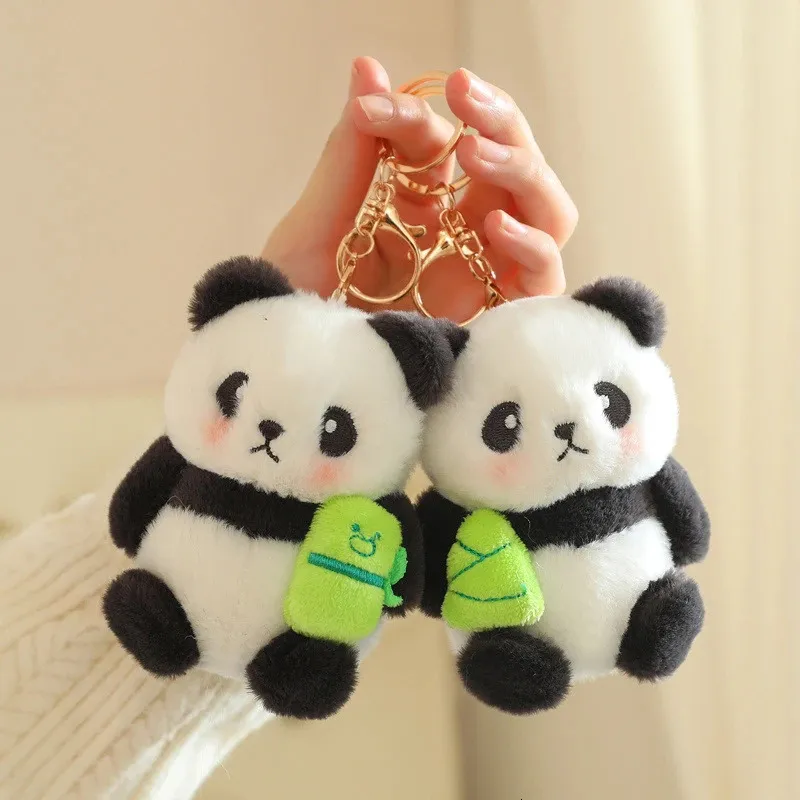 Stuffed Panda Plush Toy Keychain Plush Doll Bag Pendant 24-27 in Length ...