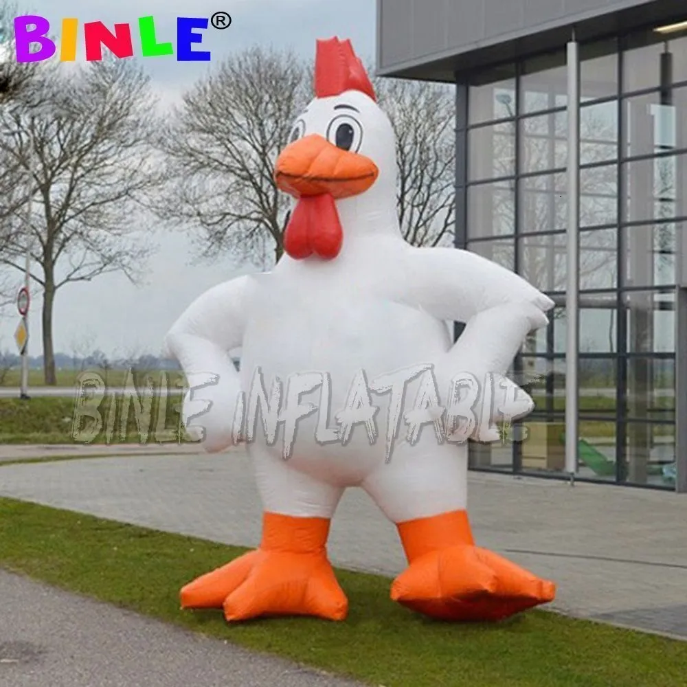Giant Inflatable Rooster Multi-Color PE Material Inflatable Toy With ...