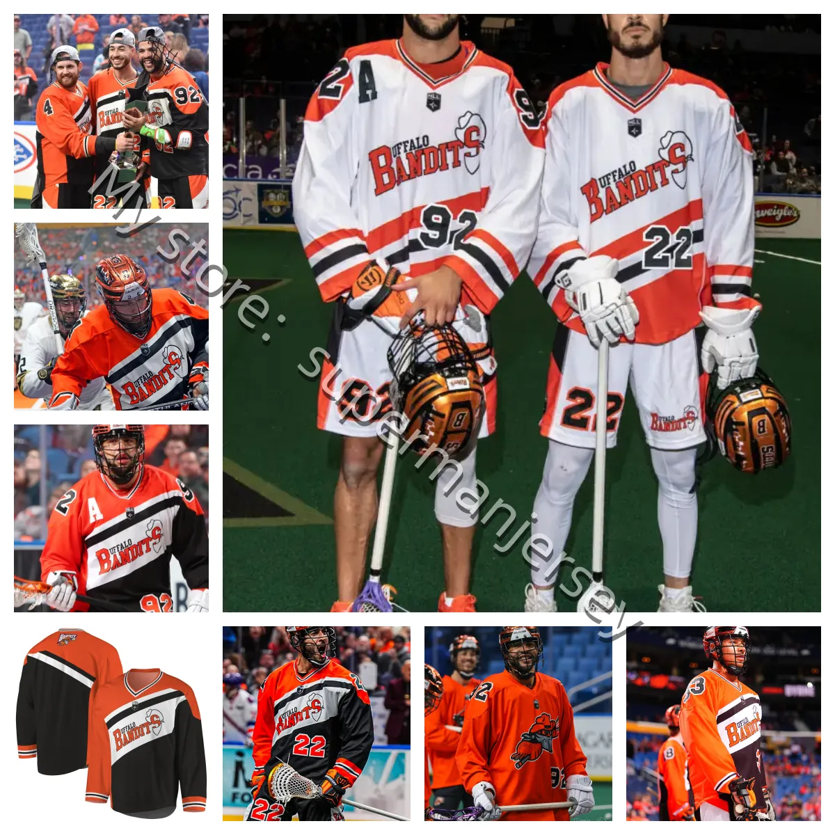 Custom 2026 Buffalo Bills Men's Custom Hockey Sweaters Featuring Tehoka ...