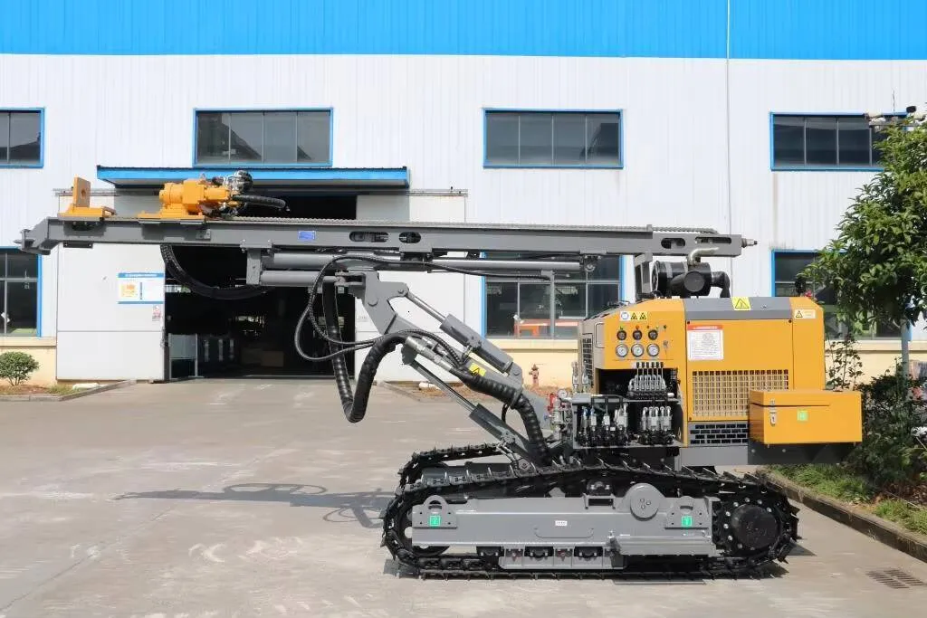 Hydraulic Down-the-Hole Rock Crawler Drilling Rig for Coal Mine ...