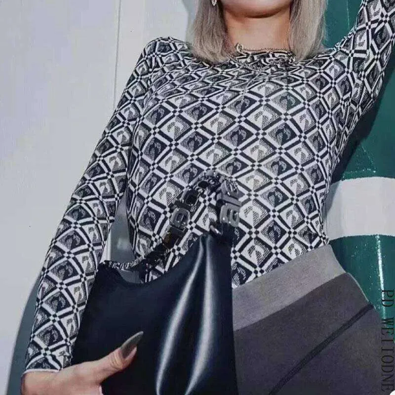 Geometric Pattern Long Sleeve Womens Shirt with Hooded Pullover and Covered Button Closure from ...