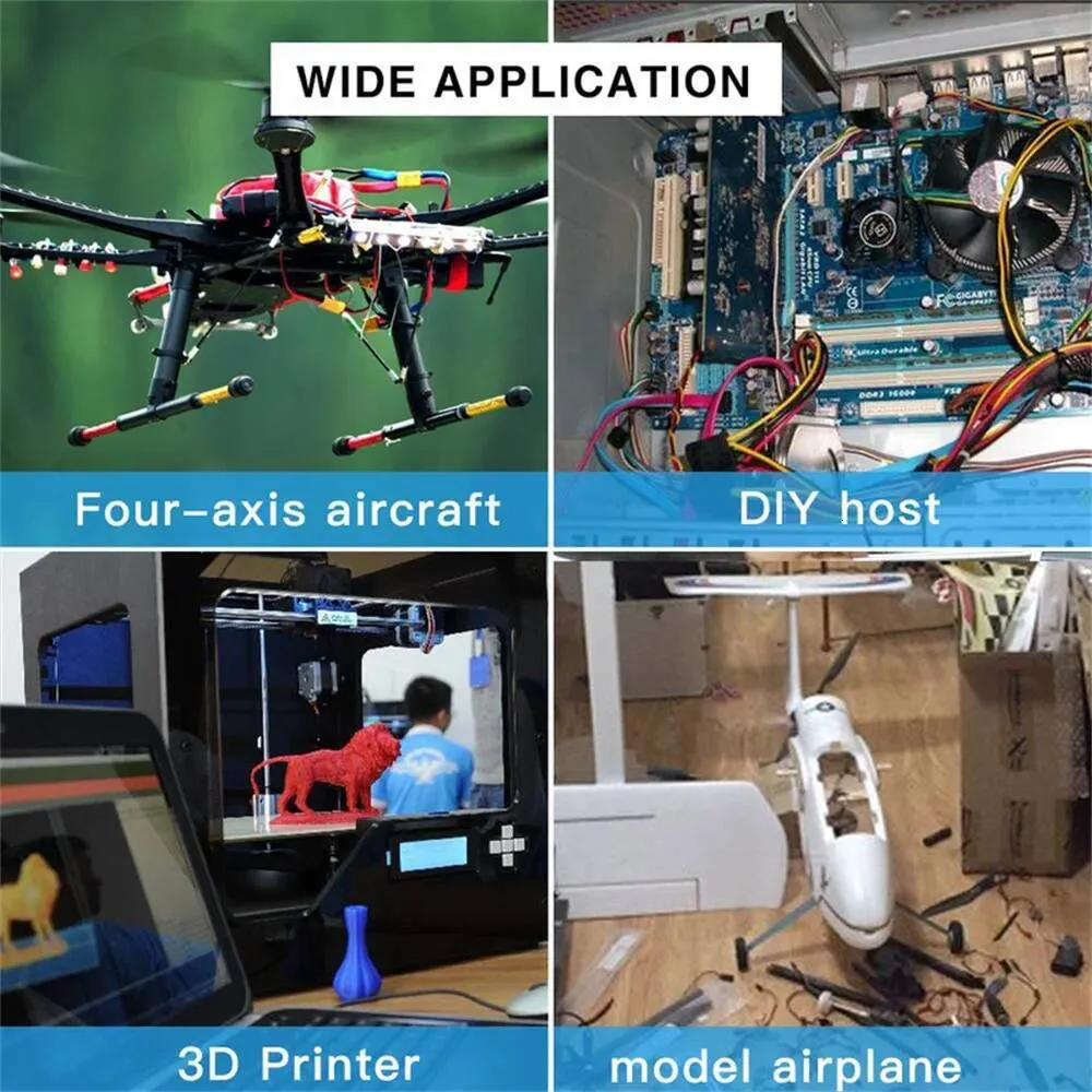 270-Piece Metric Nylon Phillips Pan Head Screw Nut Washer Assortment ...