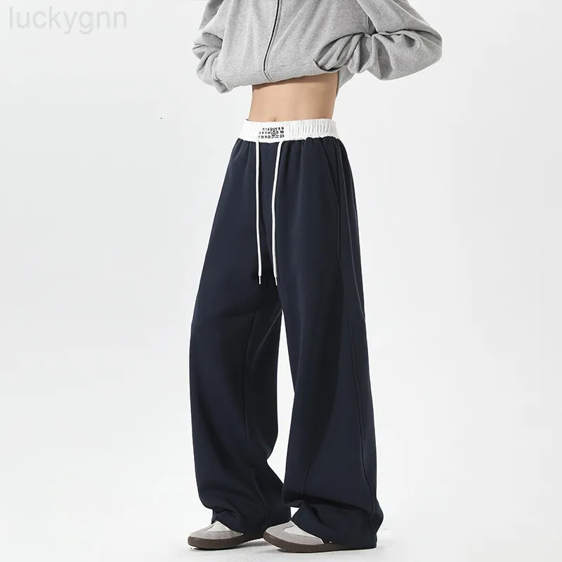 Designer Acetate Bootcut Casual Sweatpants for Men Loose Straight Wide ...