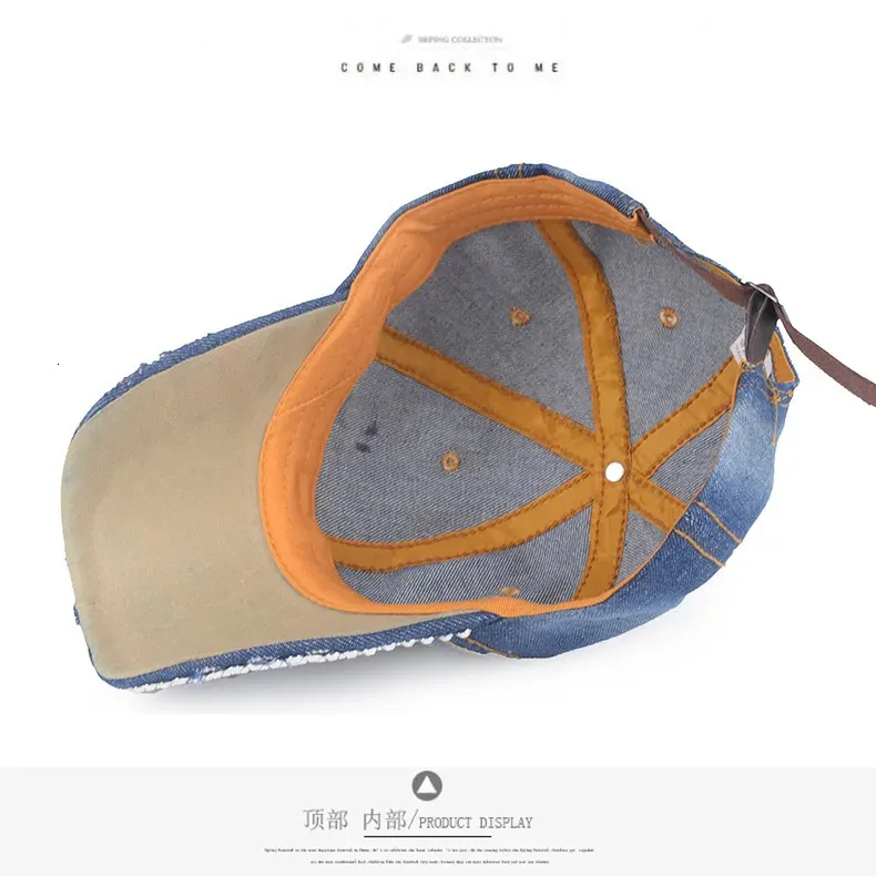 Women Denim Baseball Cap with Rhinestone Crown Silk Animal Pattern ...