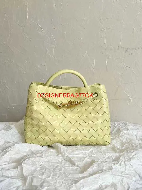 Leather Shoulder Bag Women Medium Casual Tote Woven Sheepskin Handbag ...