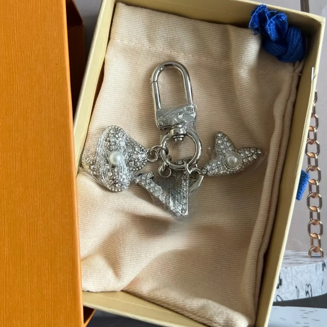Designer Key Chain Bag Charm Handmade Keychains... From Shishangyao666 ...
