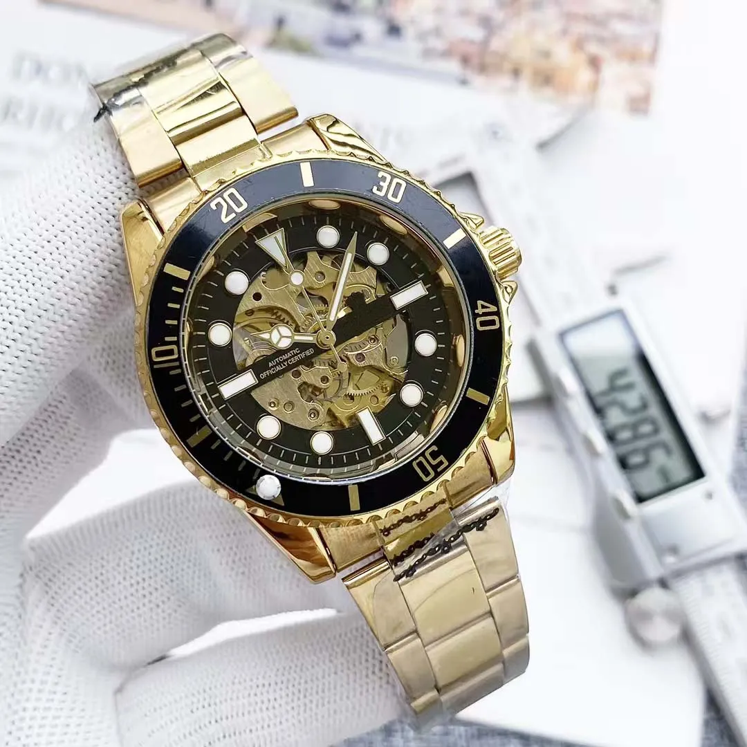 Men's Mechanical Watch with Stainless Steel Case, Tungsten Steel Band ...