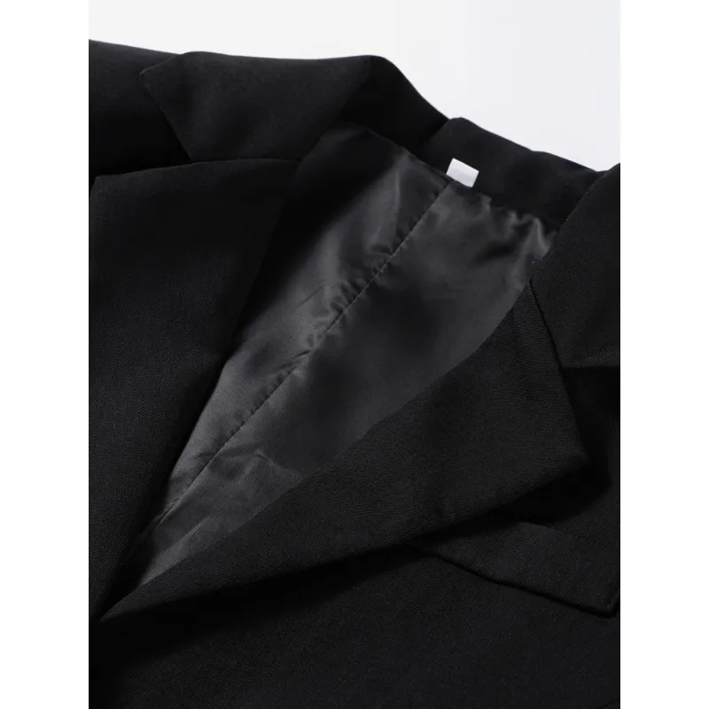 Smart Professional V Neck Tailored Single Breasted Suit with Single ...