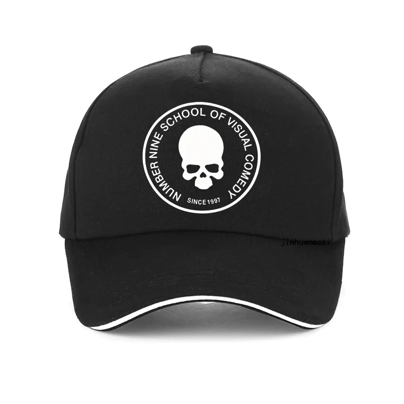 F Brother Number Nine 04S Skull Printed Unisex Baseball Cap with ...