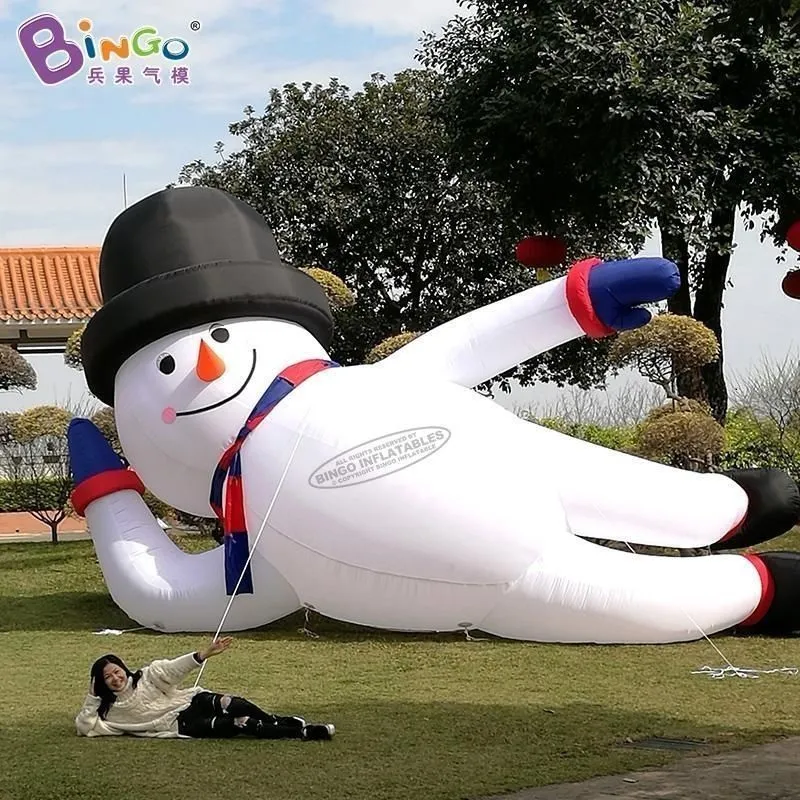 Advertising Giant Inflatable Christmas Snowmen 12m 40ft Outdoor Cartoon ...
