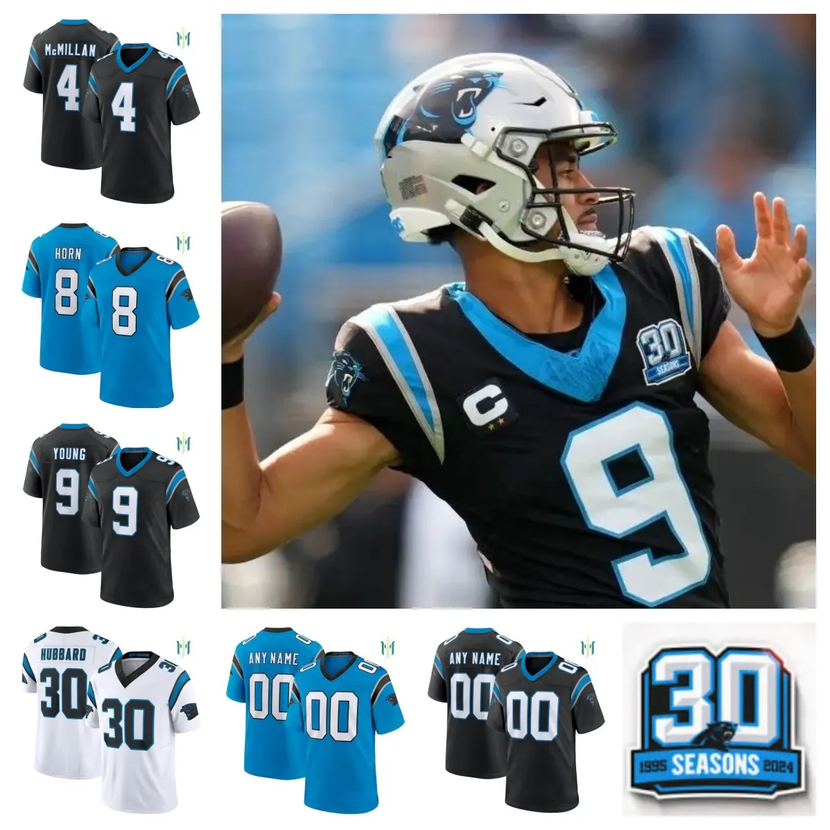 Men's Custom Football Jersey with Stitched Name and Number, Polyester ...