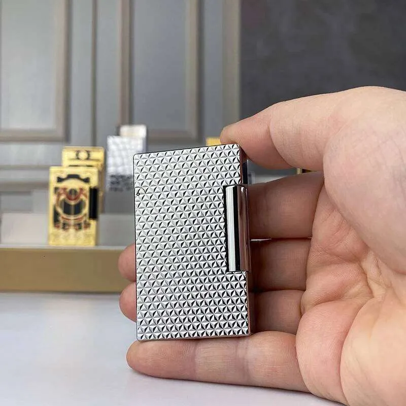 New Vintage Brass Windproof Lighters Bright Sound Cigarette Lighter For ...