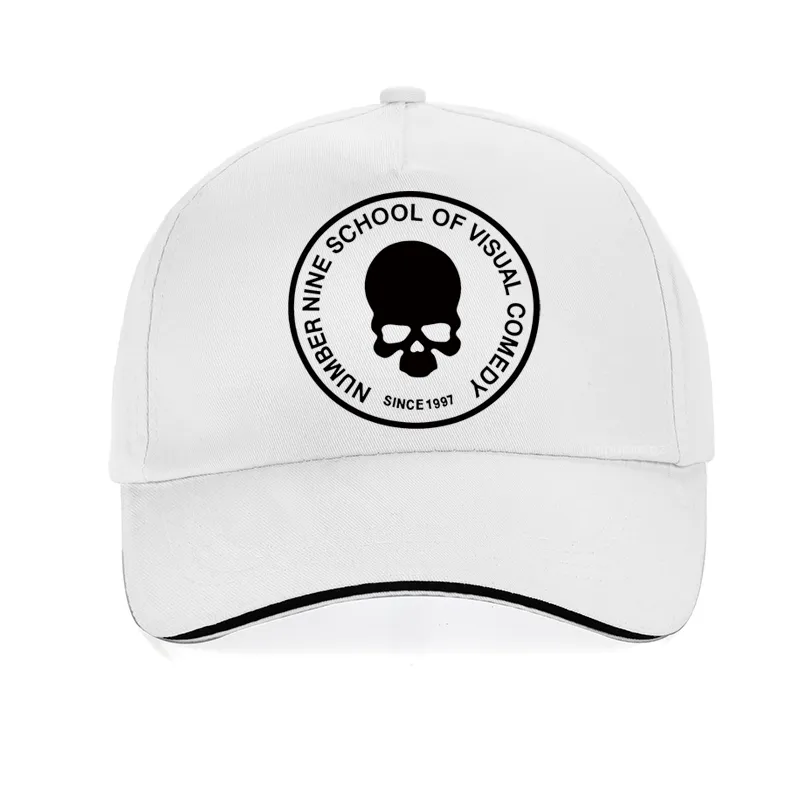 F Brother Number Nine 04S Skull Printed Unisex Baseball Cap with ...