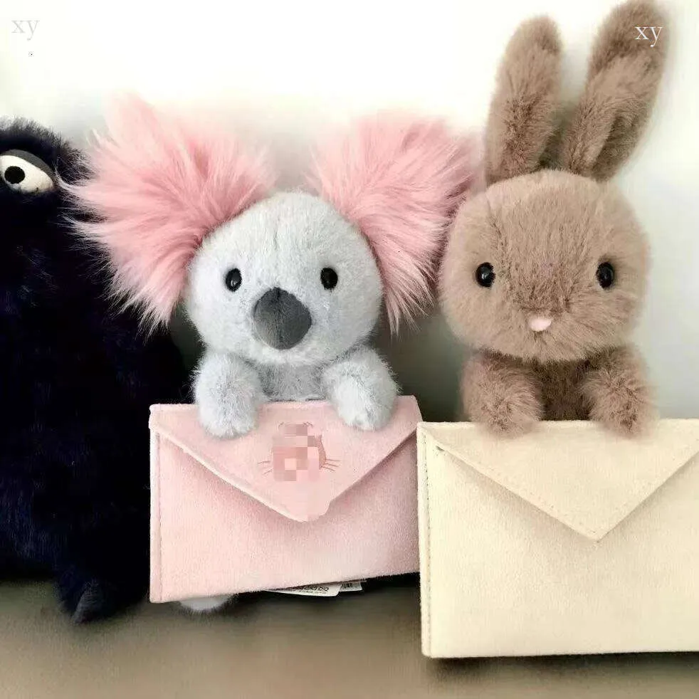JC Valentines Day Koala Plush Toy Soft Hugging Envelope Fur Gift For ...