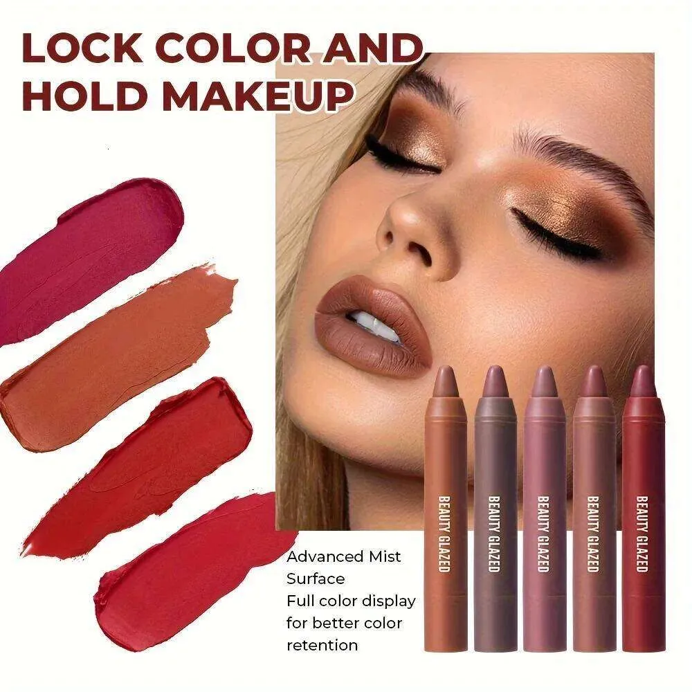 BEAUTY GLAZED Matte Pearl Lipstick Pens Waterproof Long-Lasting Matte ...