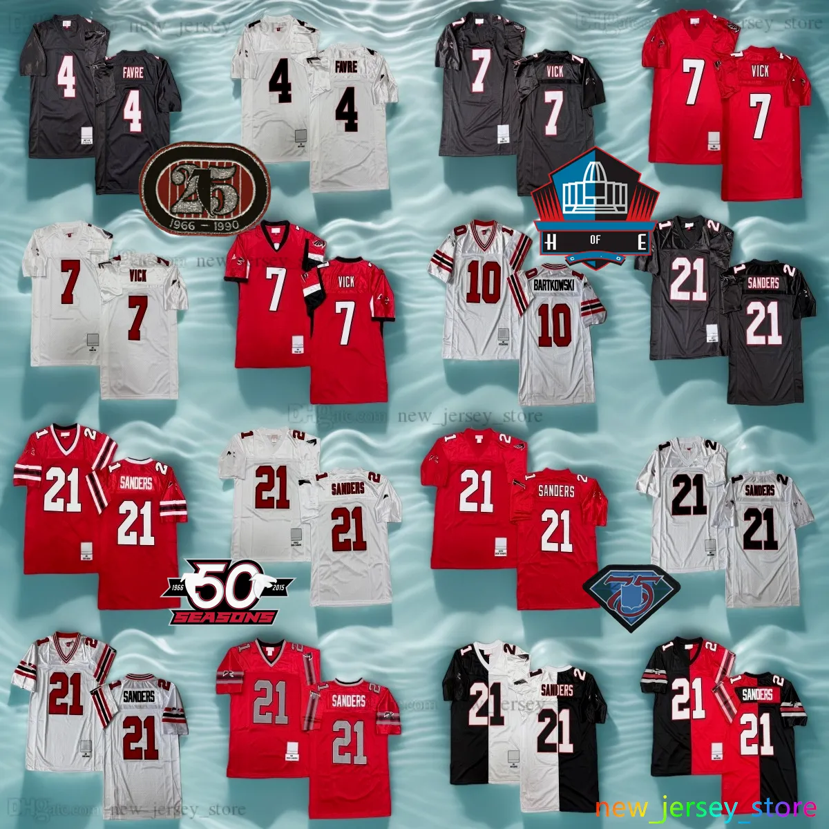 Custom S 6XL Throwback 1978 Football 78 Mike Kenn Jersey Retro Classic ...