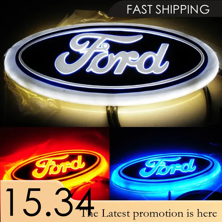 Elegant 4d Car Logo Badge Led Light Photos