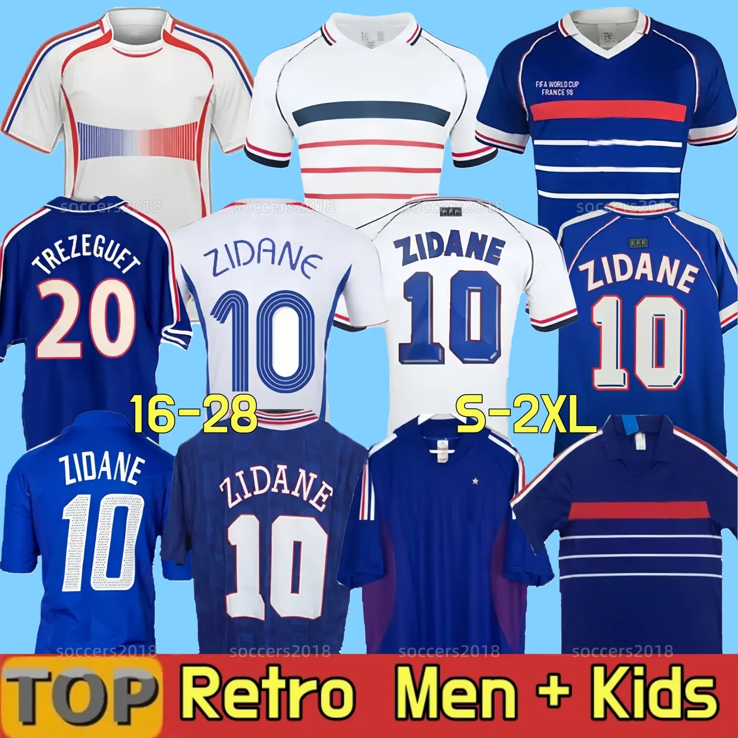 Retro Kids 1998 French Club Retro Soccer Jerseys 2006... From ...