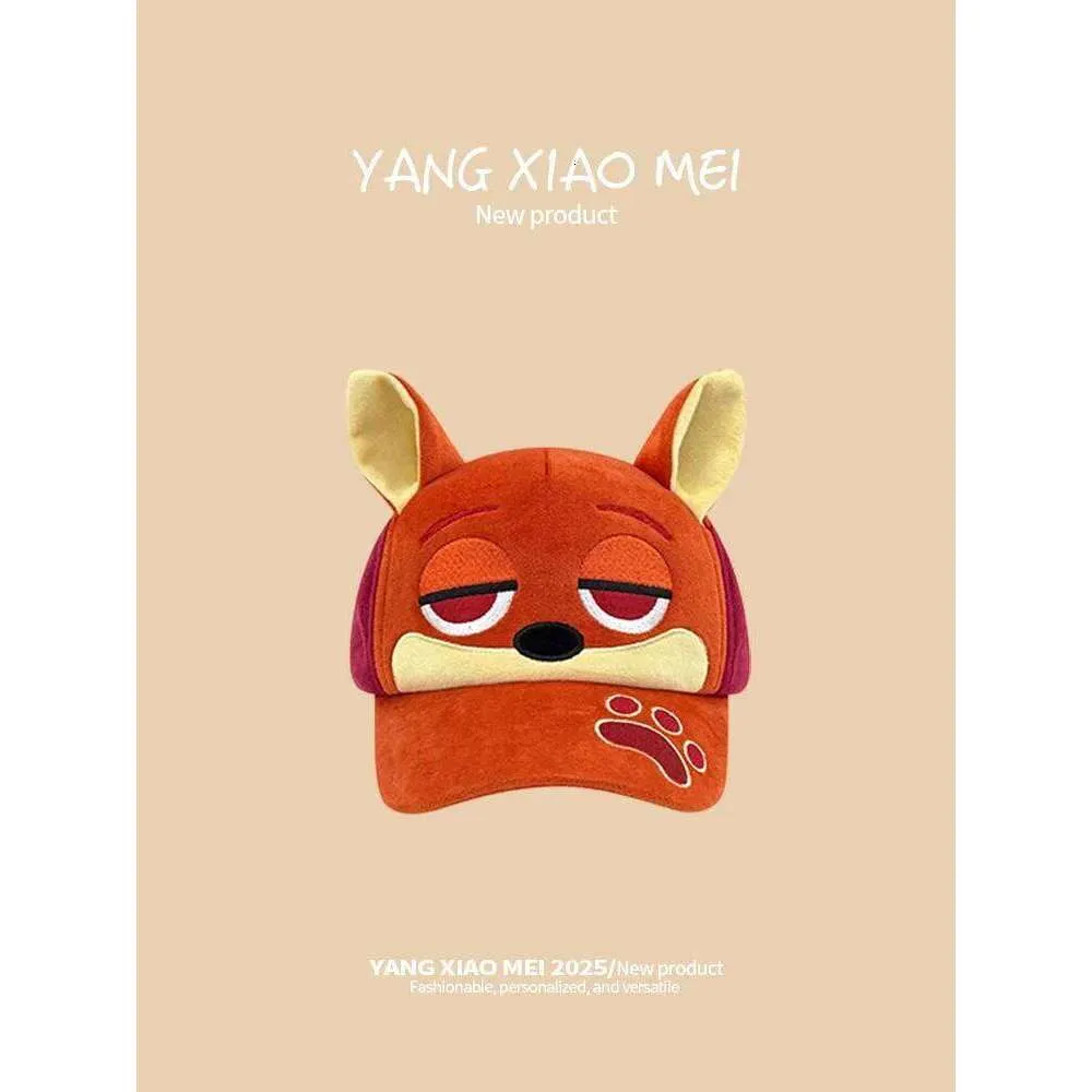 Disney Zootopia Cartoon Anime Merchandise Nick Wilde Judy Hopps Sun Hat ...