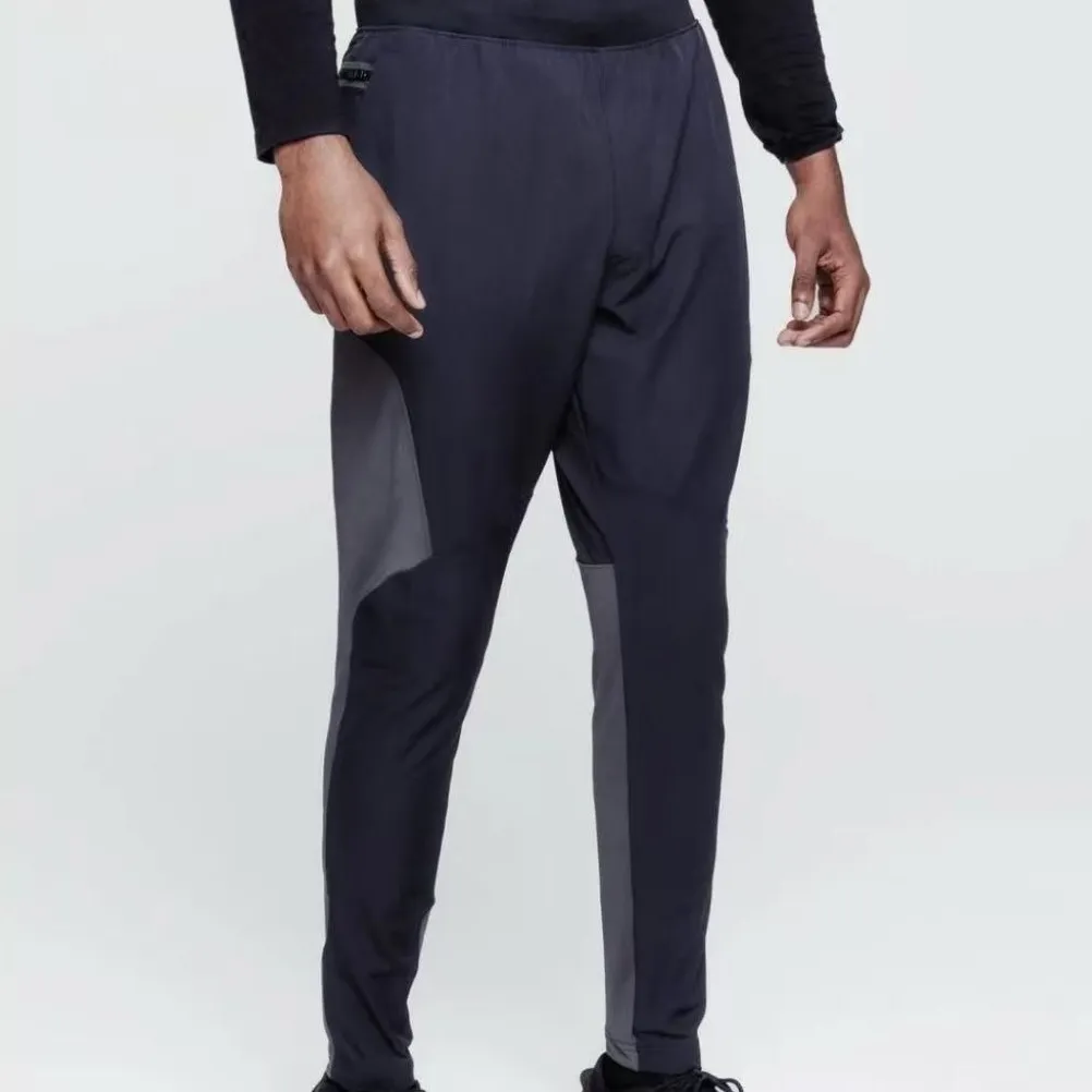 Mens Polyester Cotton Blend Jogger Pants with Drawstring Closure and ...