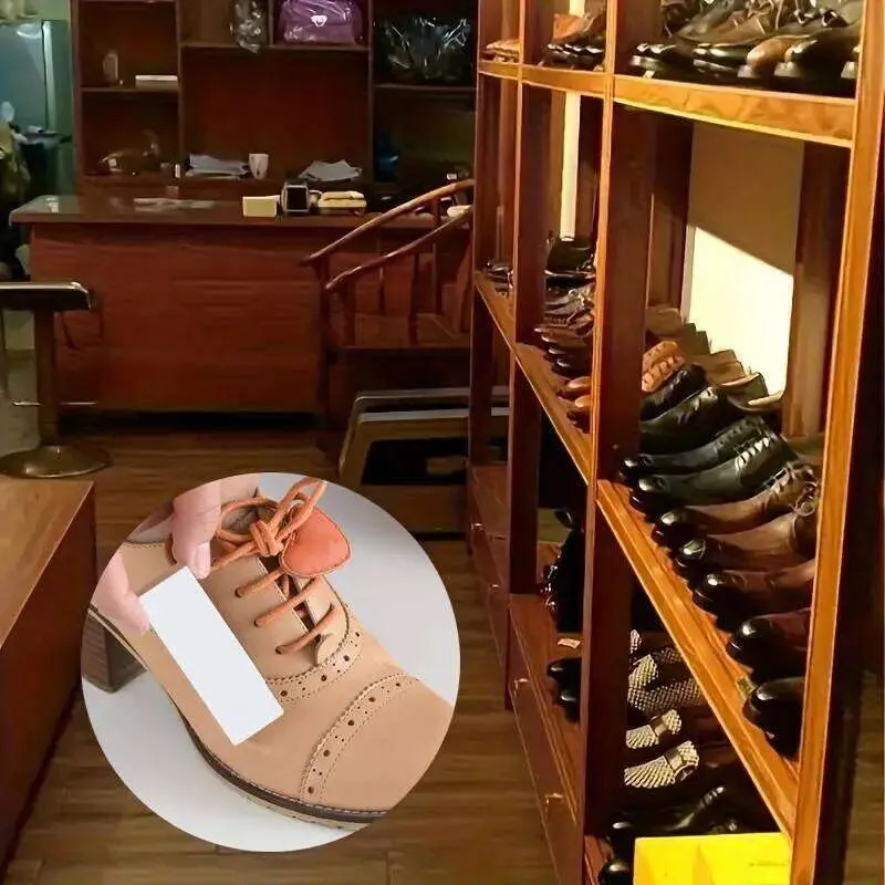 Suede Sneaker Cleaning Eraser Brown Stainless Steel Velvet Leather ...