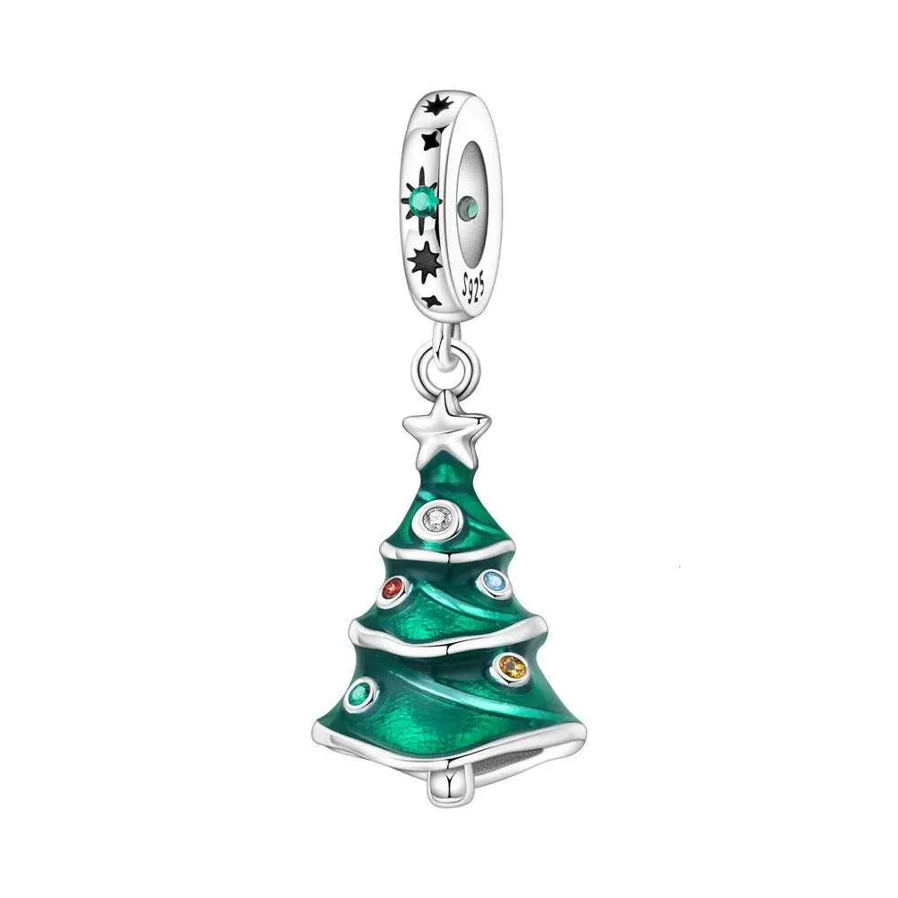 Orstarry 925 Sterling Silver Rhodium Plated Christmas Tree Decoration ...