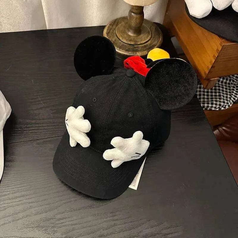 Disney New Cute Small Palm Doll Protection Baseball Cap Women Cartoon ...