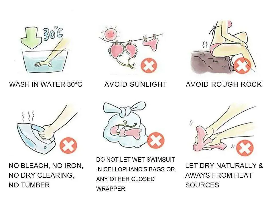 Micro Bikinis Swimwear Nylon Push Up Bikini Set Halter Beachwear for ...