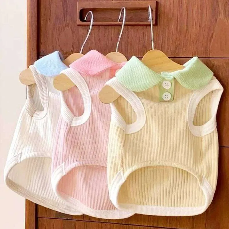 Chihuahua Vest Summer Polo Breathable Soft Puppy Clothes XXS Dog Shirt ...