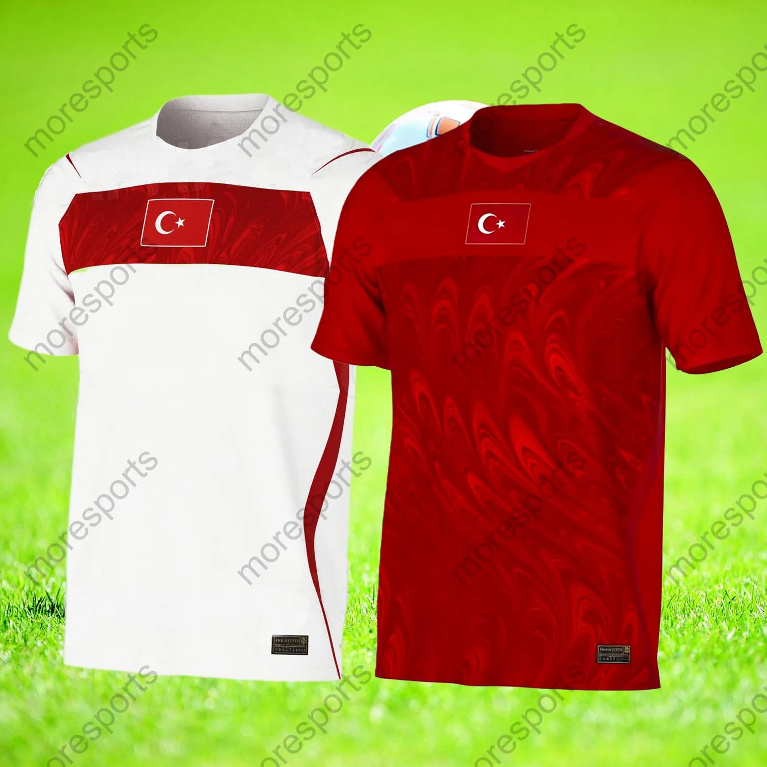 2026 Turkey Morocco Soccer Shirt With Player Names: ARDA GULER, YILDIZ ...