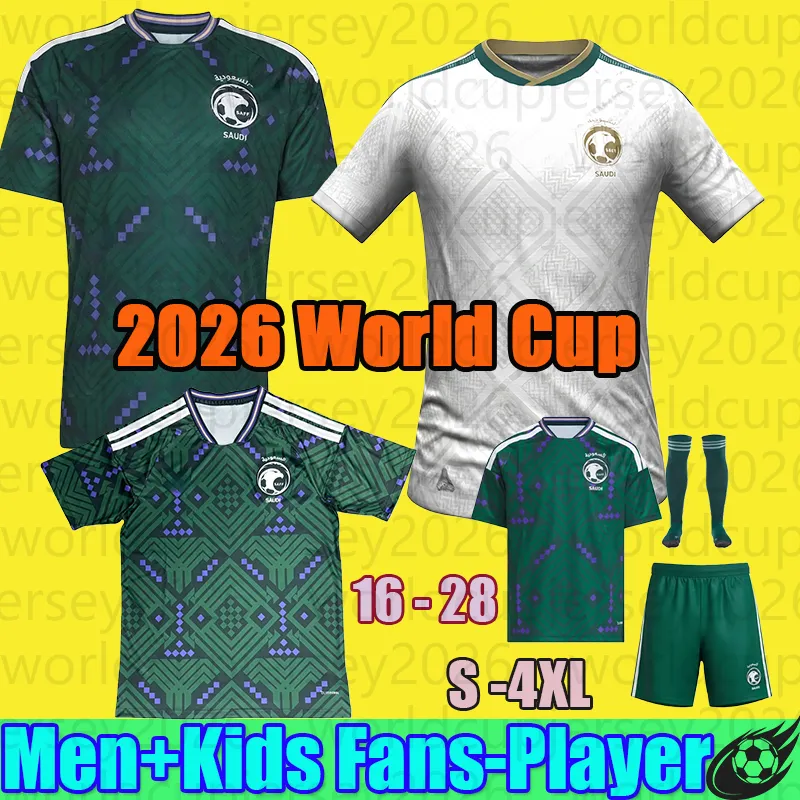 Saudi Arabia Soccer Jerseys 2026 2027 Adult Kits Uniforms With Salem Al ...