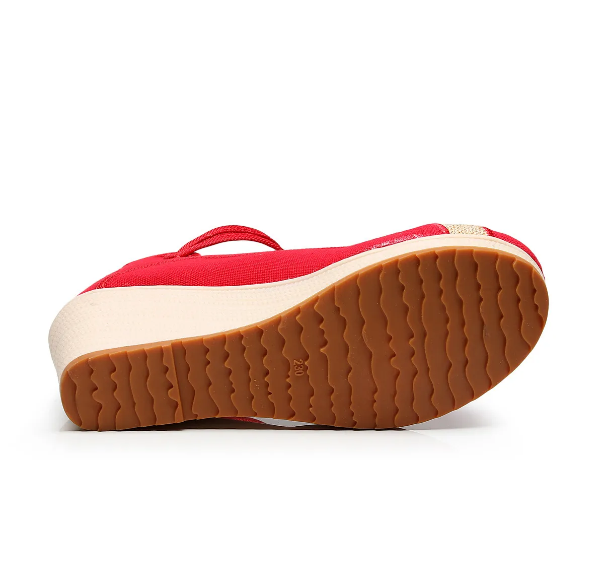 Traditional Chinese Shoes Women Leather Canvas Zip Closure Outdoor ...