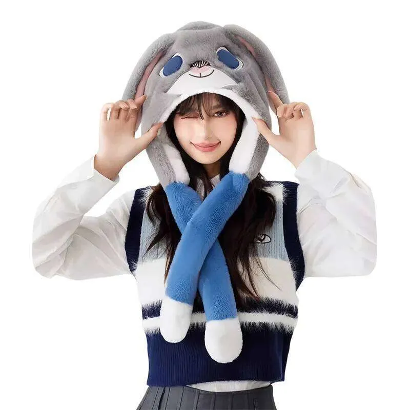 Disney Beast Kingdom 2025 Props Plush Zootopia Cosplay Warmth Headwear ...