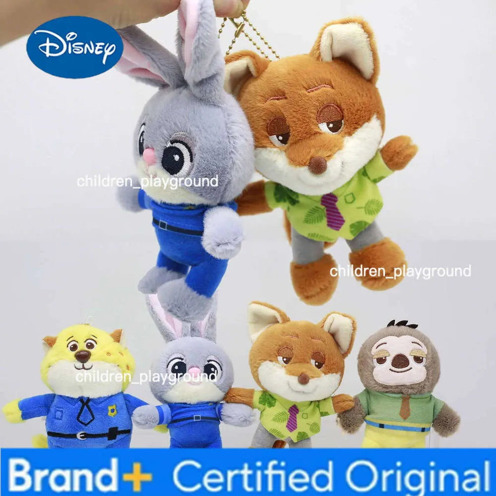 Disney Cartoon ZOOTOPIA Animal Soft Plush Doll Toy Stuffed Pendants ...