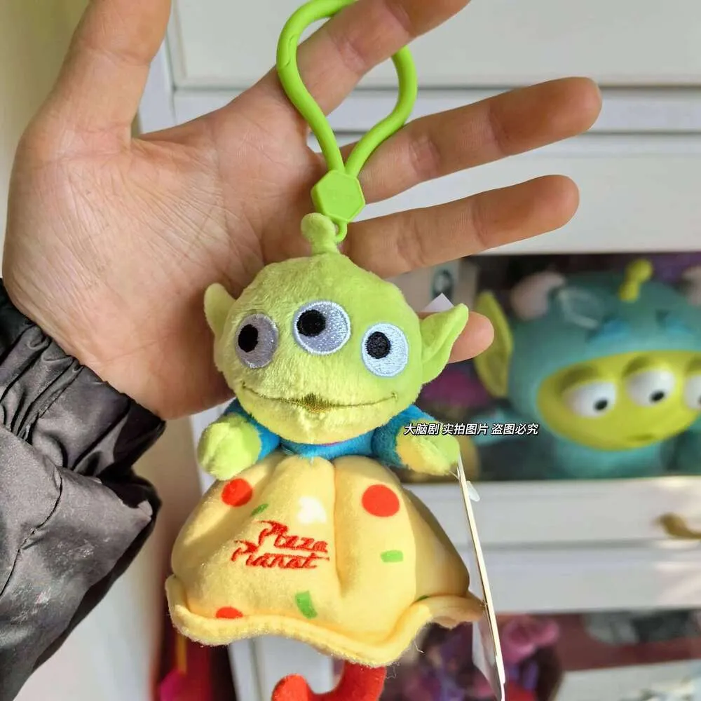 Disney 15Cm Toy Story Rain Series Alien Soft Plush Fill Doll Keychain ...