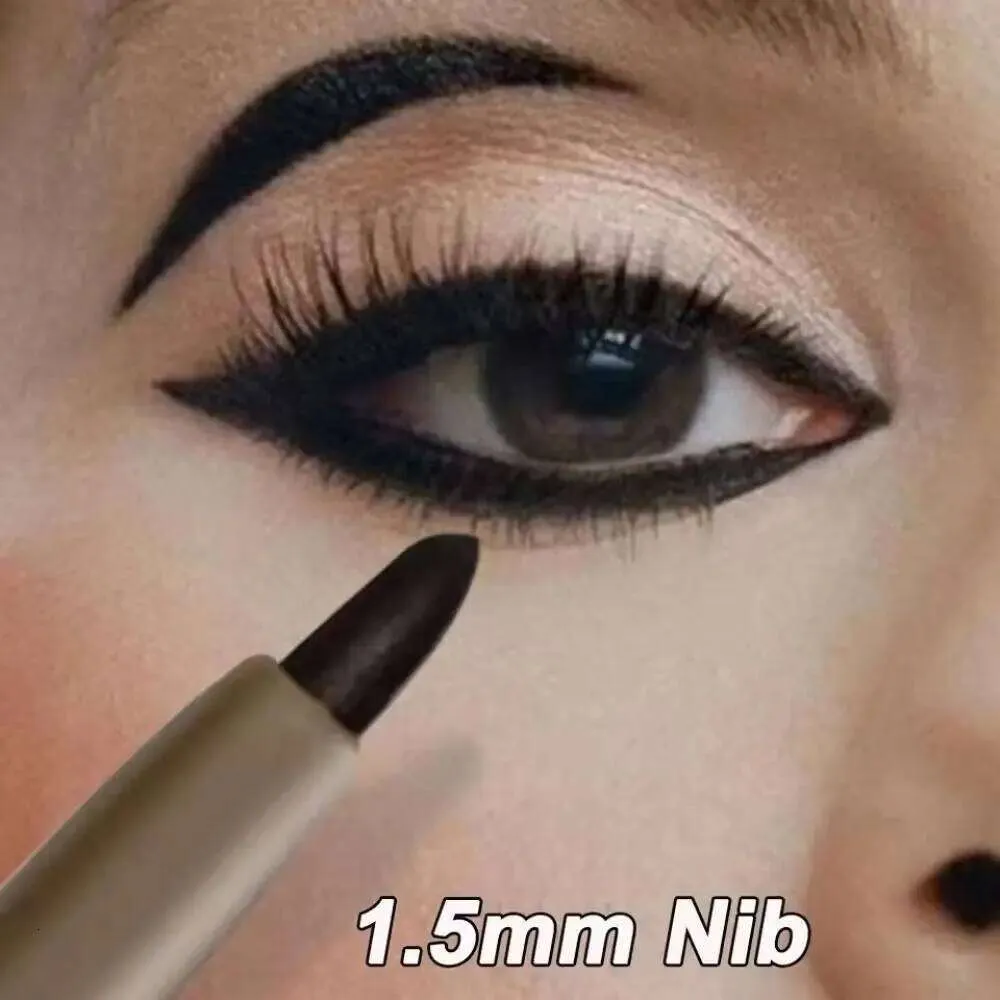 2in1 Waterproof Gel Eyeliner Pencil Black Brown Long-lasting Non-Smudge ...
