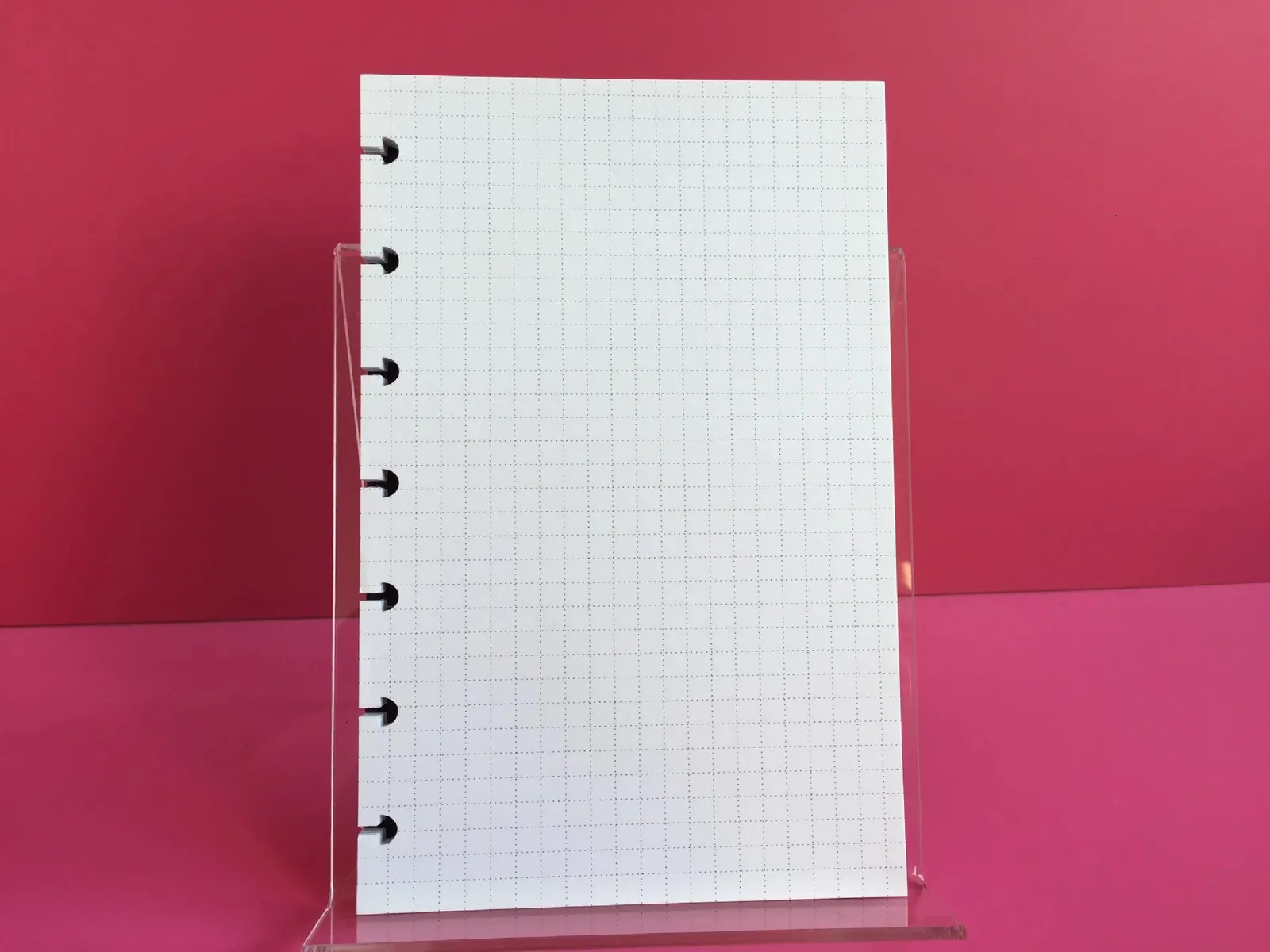 B6 Refill Paper Dot Matrix Dotted Grid Loose Leaf Notebook Paper with ...