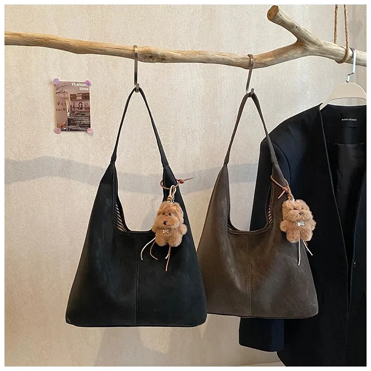 Faux Suede Mini Zipper Casual Tote Bag for Men in Burgundy, PU Material ...