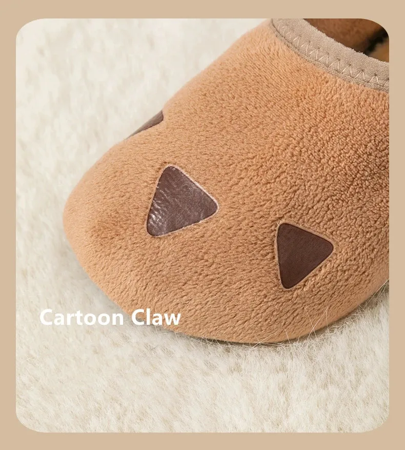 Children Indoor Shoes With Soft Soles Kids Anti Slip Breathable Cotton ...