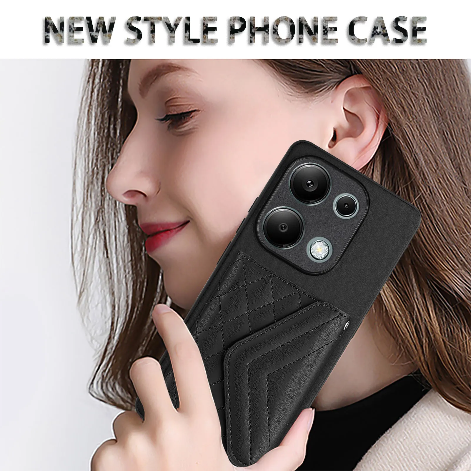 Wallet Leather Phone Case for Xiaomi 15 14T POCO C75 X7 F7 Redmi 14C ...